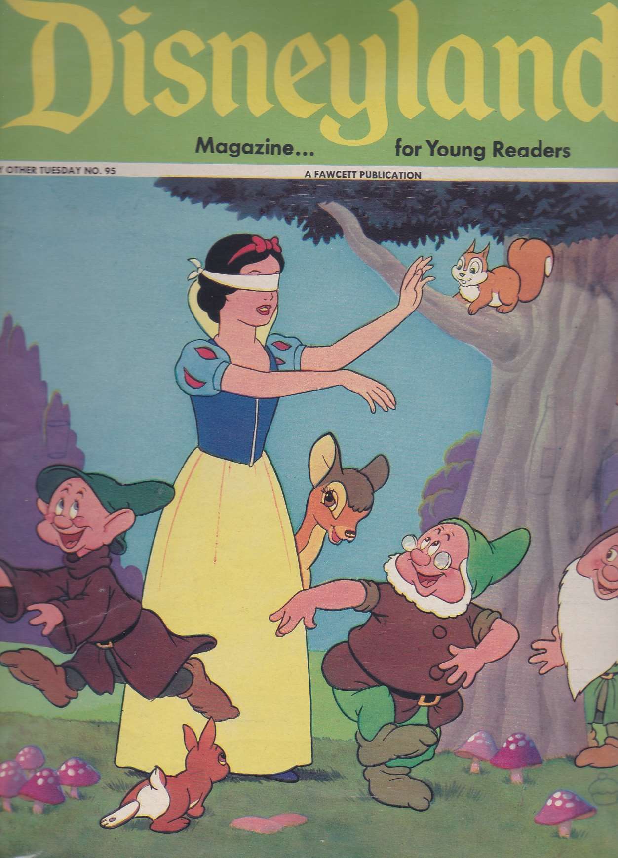 Disneyland Magazine (Fawcett) #95 VG ; Fawcett | low grade comic Snow ...