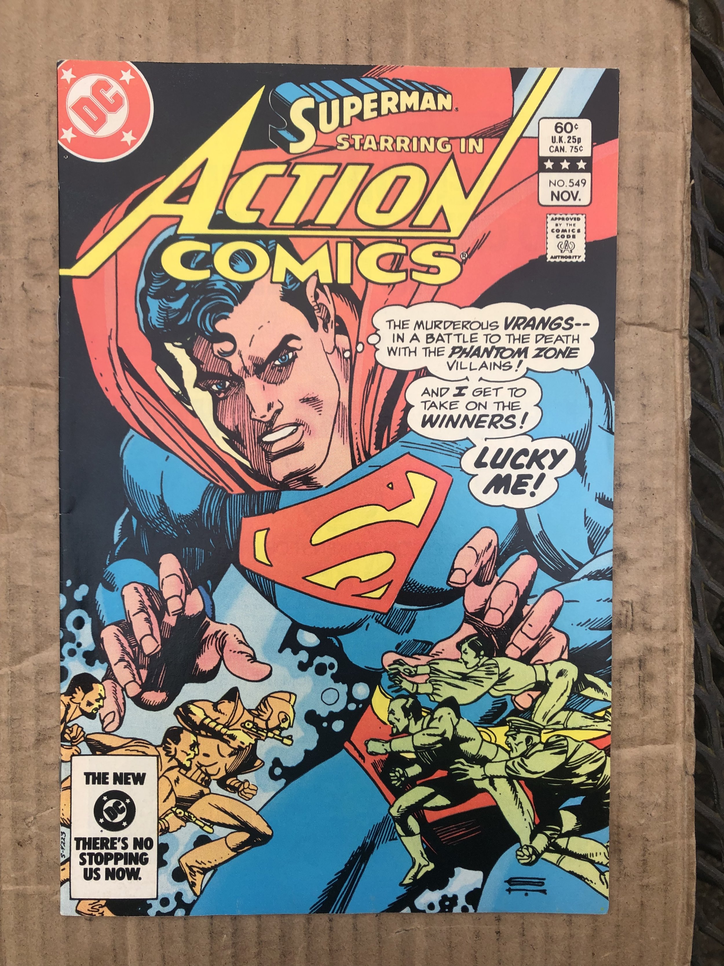Action Comics #549 Direct Edition (1983) | Comic Books - Bronze Age, DC ...