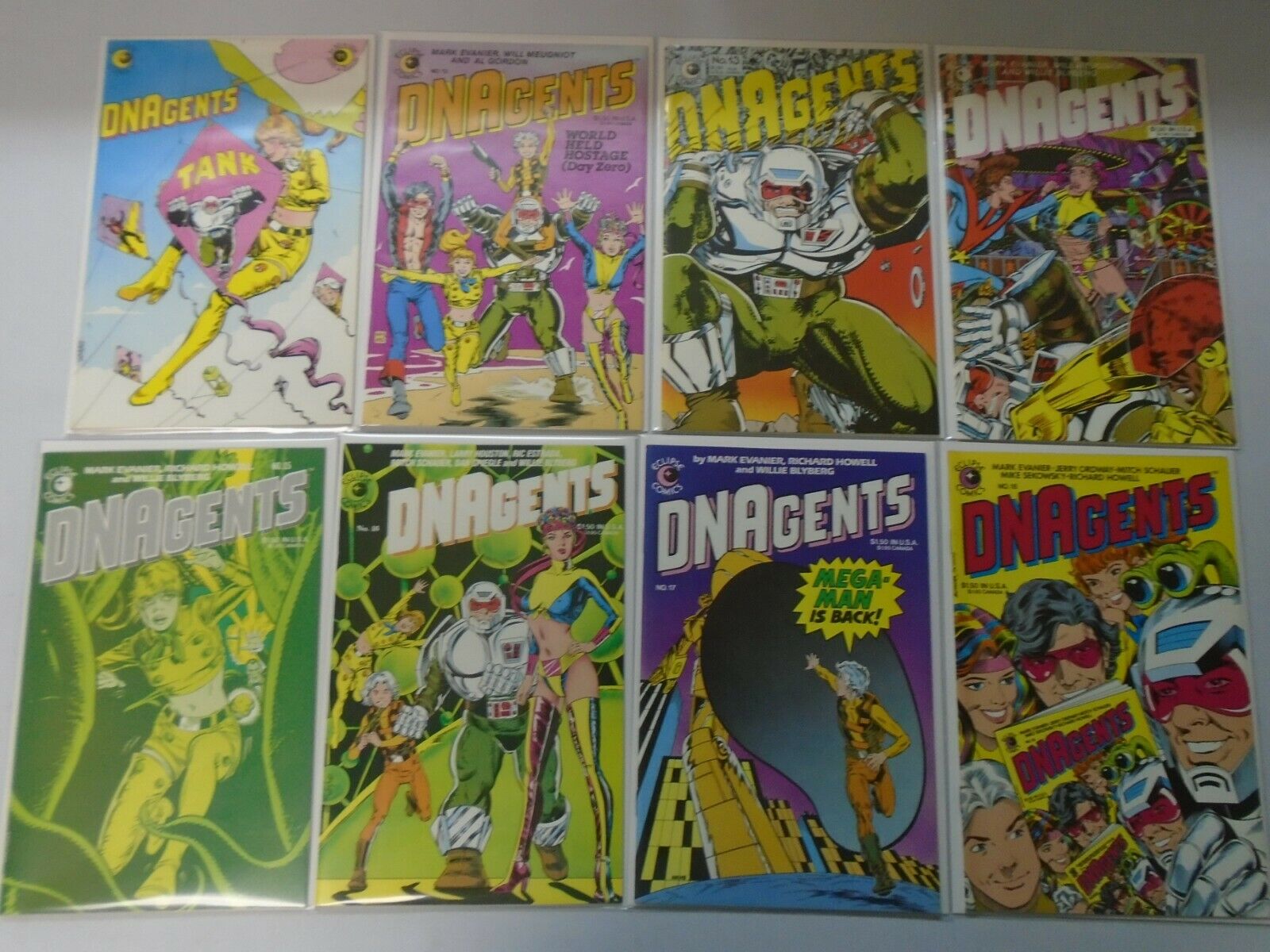 Eclipse Comics DNAgents comic lot 40 different issues 8.0 VF (1983-87) | Comic Books - Copper ...