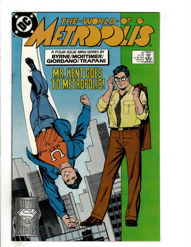 The World of Metropolis #3 (1988) DC Comic Superman OF8 | Comic Books ...