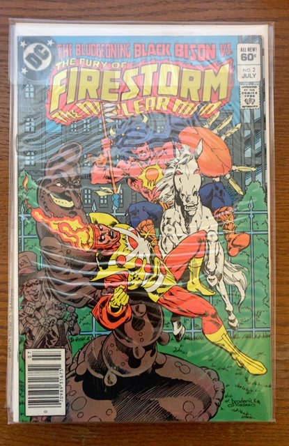 The Fury of Firestorm #2 Newsstand Edition (1982) | Comic Books ...