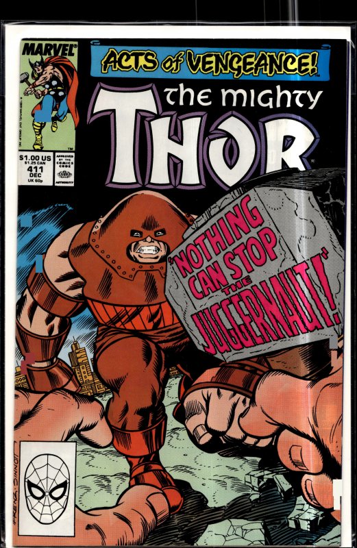 The Mighty Thor #411 (1989) [Key Issue] | Comic Books - Copper Age ...