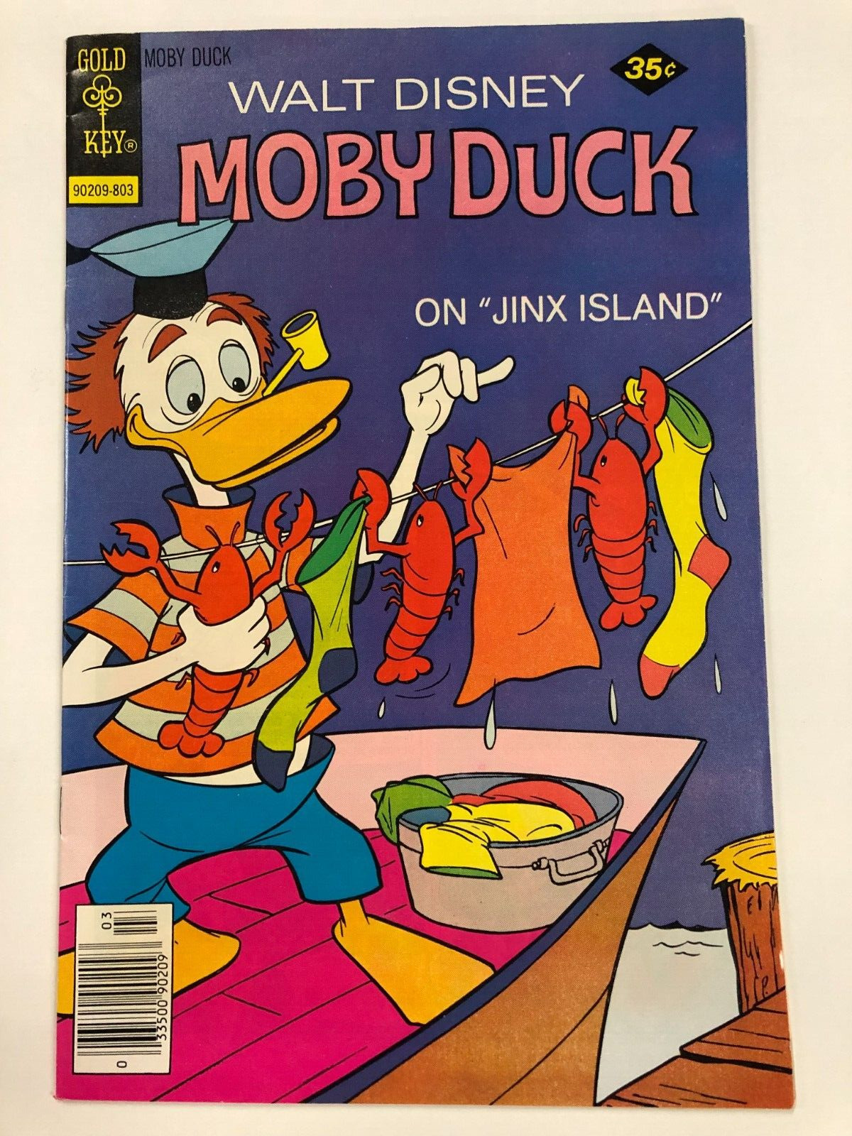 MOBY DUCK 30 (March 1978) VF Disney Ducks take on the superhero ...