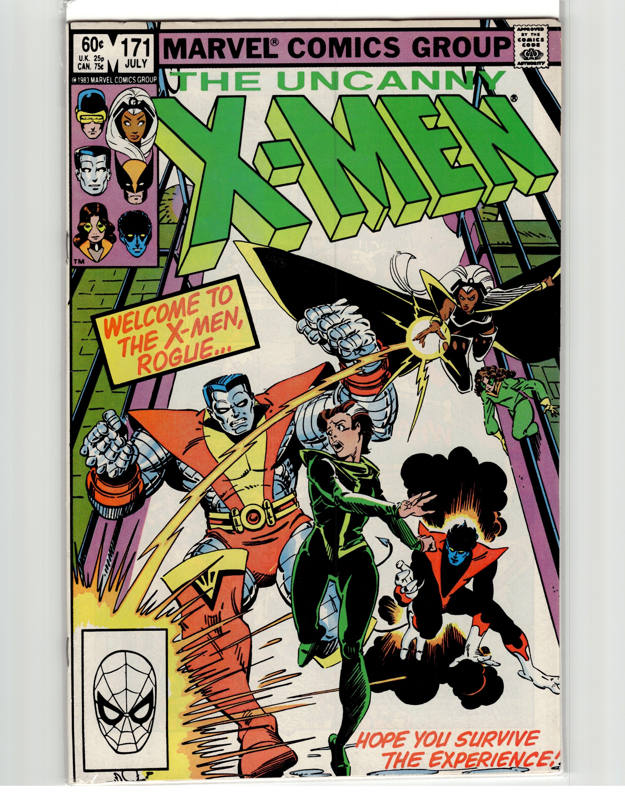 The Uncanny X-Men #171 (1983) X-Men | Comic Books - Bronze Age, Marvel ...