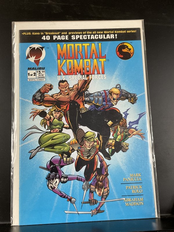 Mortal Kombat: U.S. Special Forces #1 (1995) | Comic Books - Modern Age ...