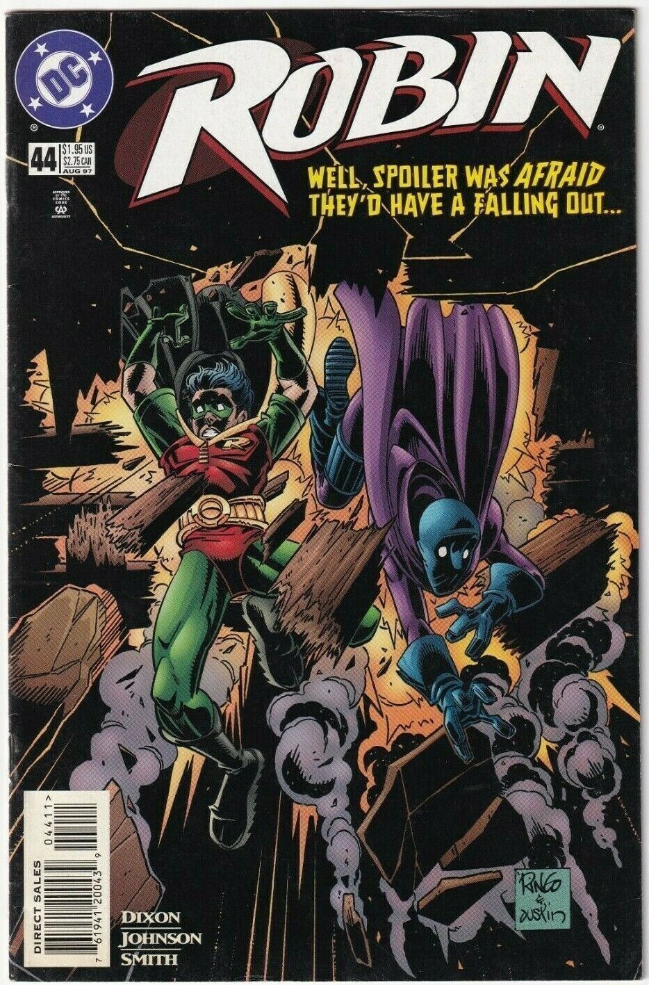 Robin #44 Well, Spoiler Was Afraid They'd Have A Falling Out August ...