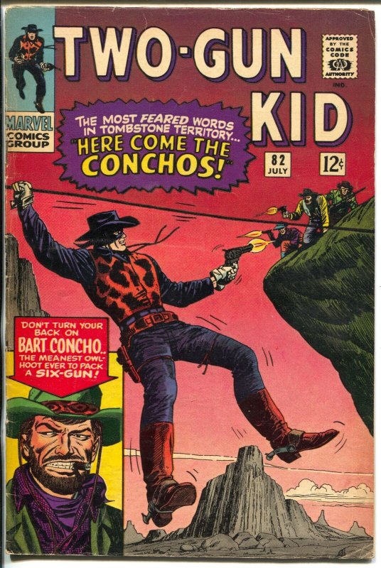 Two-Gun Kid #82 1966-Marvel-Gunfight cover-Stan Lee-Dick Ayers-VG/FN ...