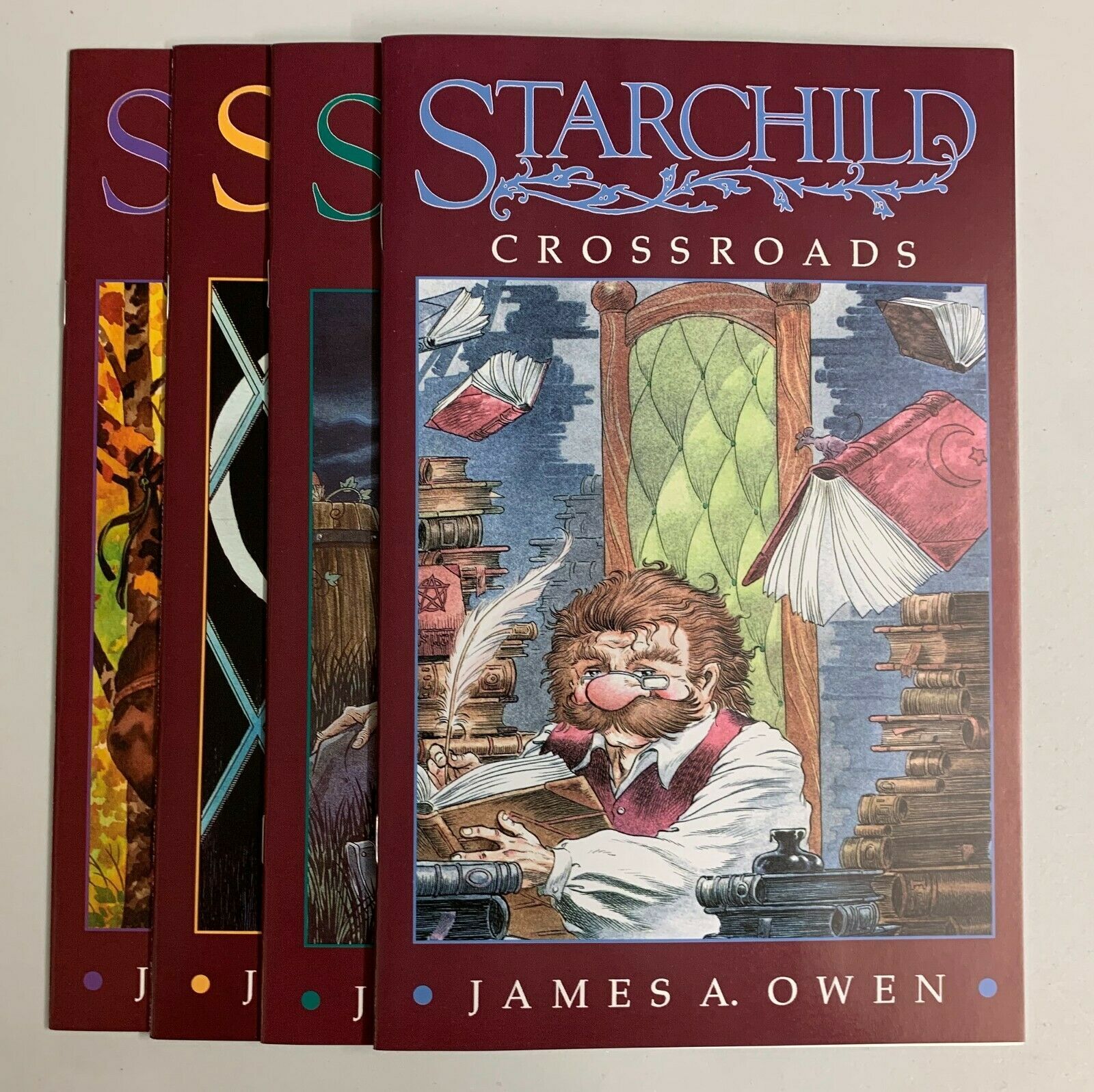 Starchild Crossroads #1-4 Set (Coppervale 1995) 1 2 3 4 James A Owen (9 ...
