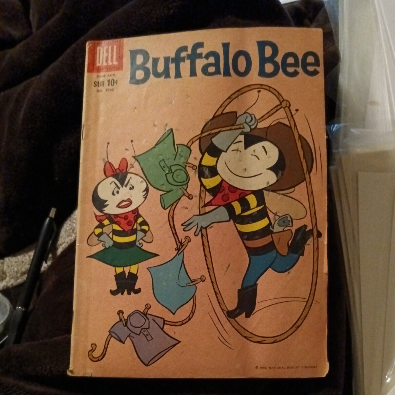BUFFALO BEE (#1) 1002 DELL FOUR COLOR COMICS AUGUST 1959 silver age ...