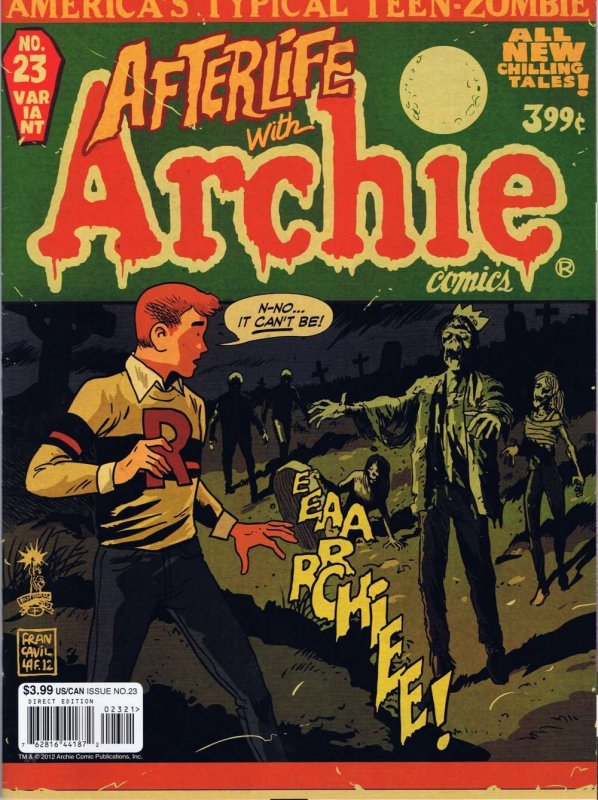 Life With Archie (Vol. 2) #23A FN ; Archie | Afterlife | Comic ...