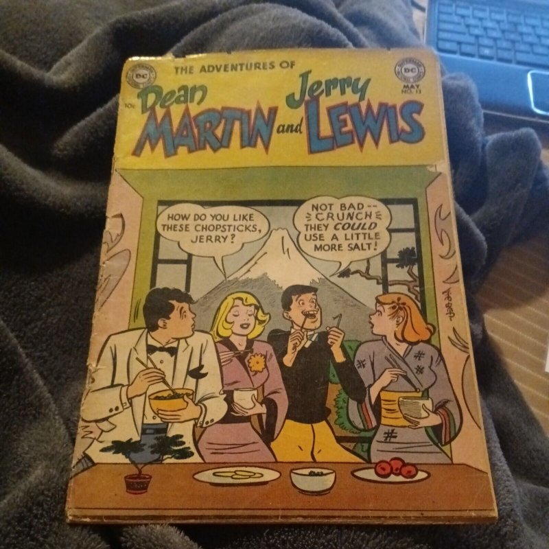 The Adventures of Dean Martin and Jerry Lewis Comic Book #13 DC 1954 ...