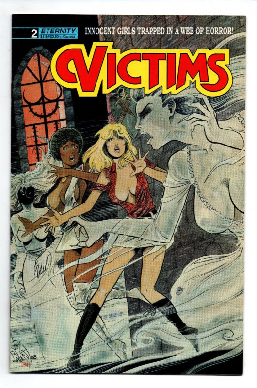 Victims #2 3 4 & 5 - RARE - Early Jim Balent covers - Eternity - 1988 - (-NM) | Comic Books ...