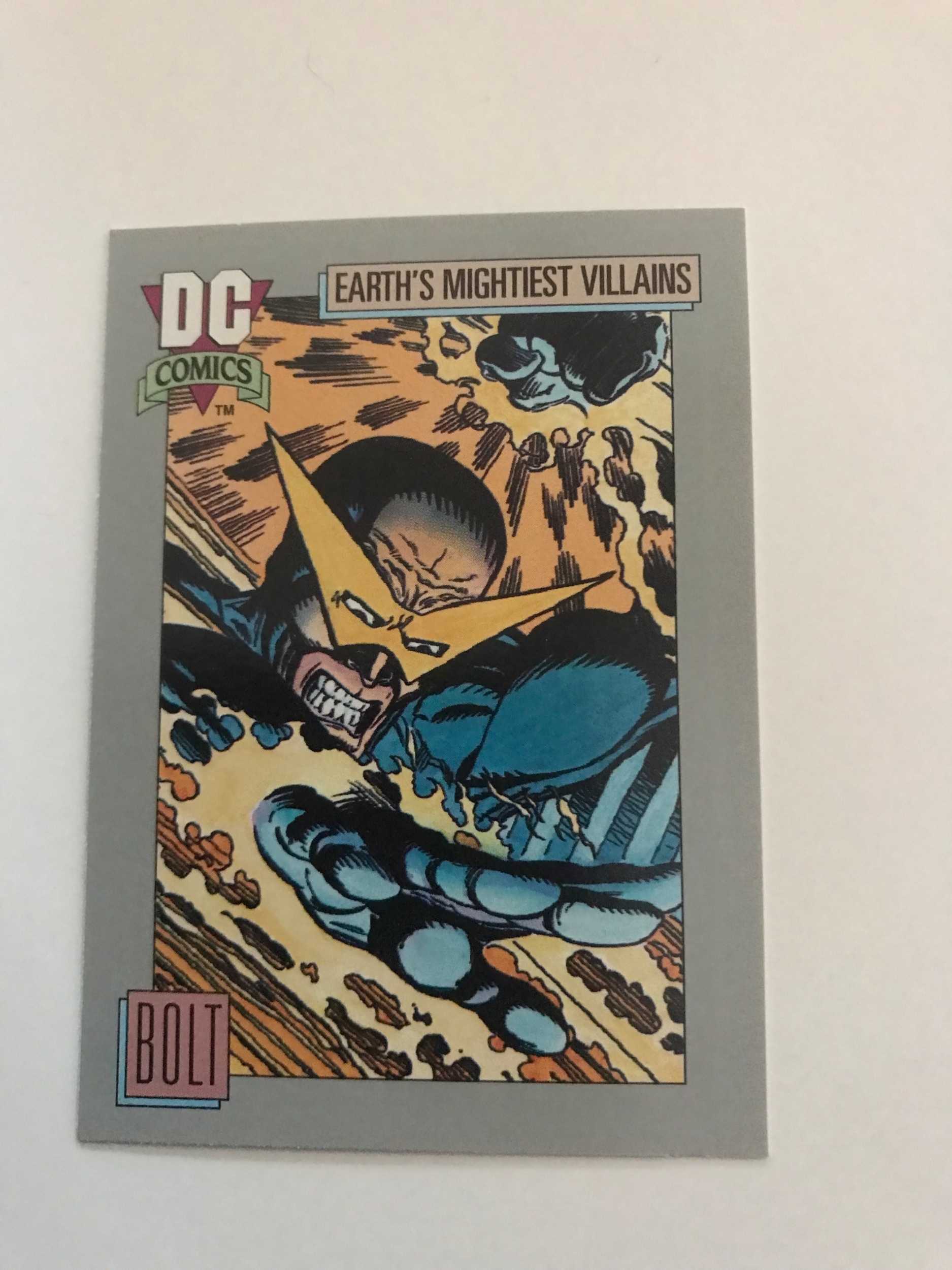 BOLT #83 card : 1992 DC Universe Series 1, NM/M, Impel; Blue Devil villain | Comic Collectibles ...