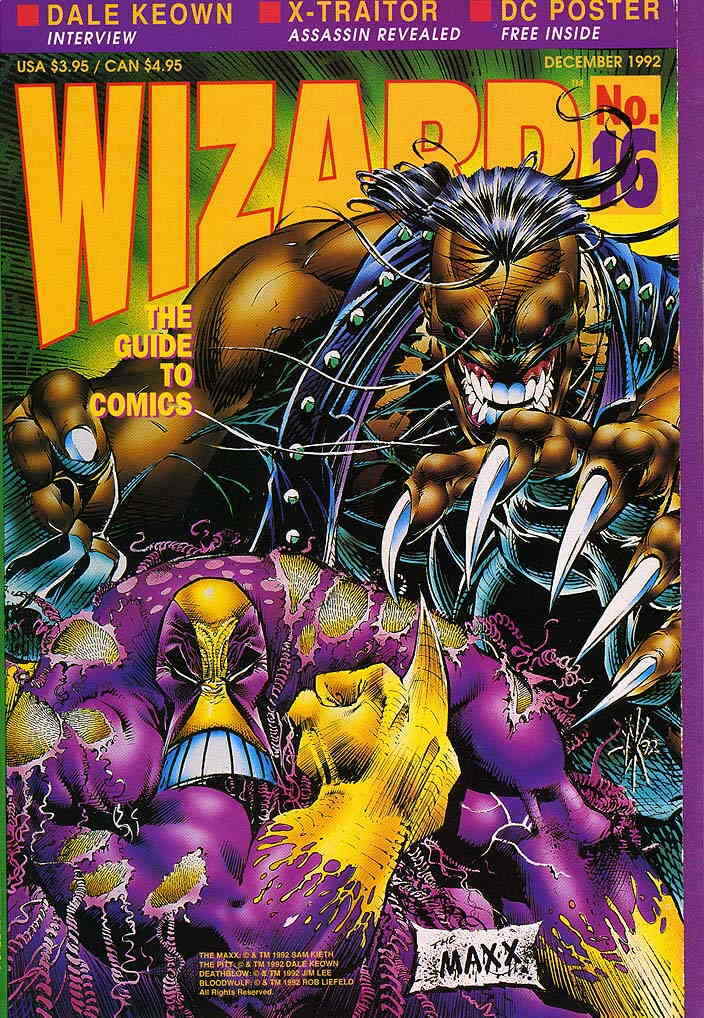 Wizard: The Comics Magazine #16 VF/NM; Wizard | Comic Collectibles ...