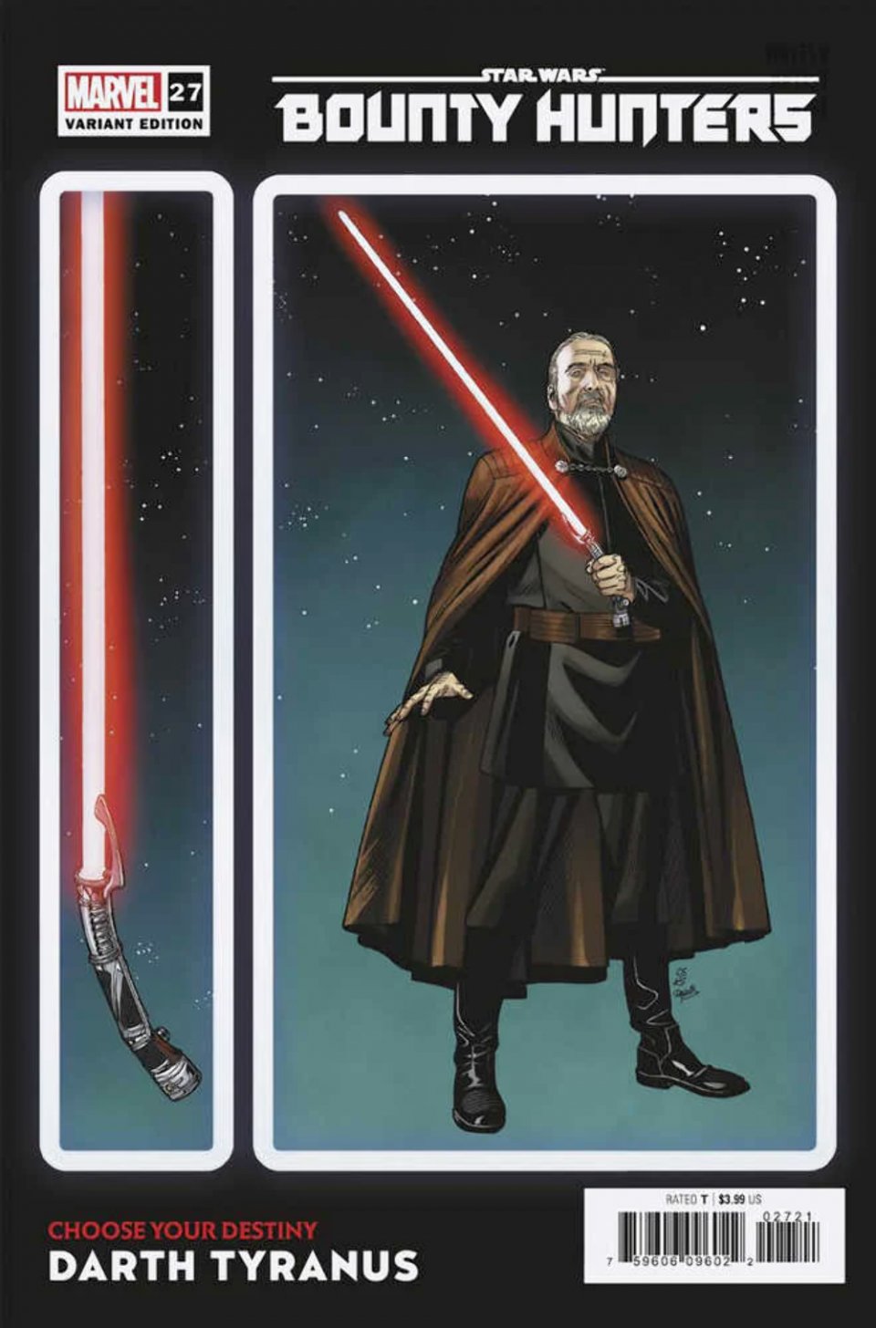 Star Wars: Bounty Hunters (2020) #27 NM Darth Tyranus Choose Your ...