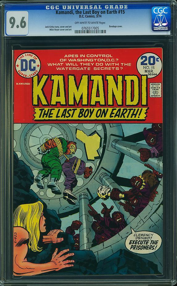 Kamandi, The Last Boy on Earth #15 (1974) CGC 9.6 NM+ | Comic Books ...