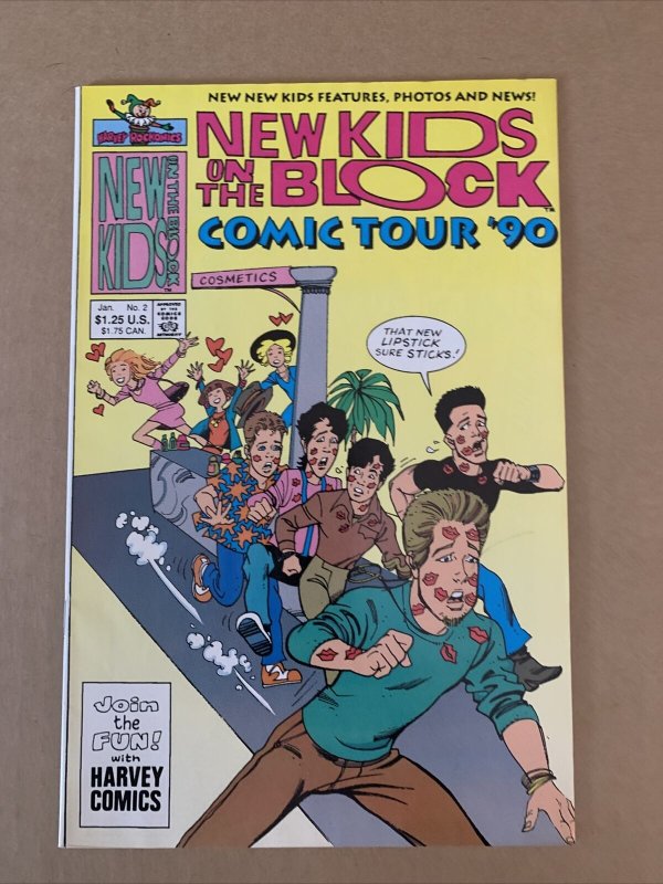 NEW KIDS ON THE BLOCK COMIC TOUR (1990 Series) #2 Comics Book | Comic ...