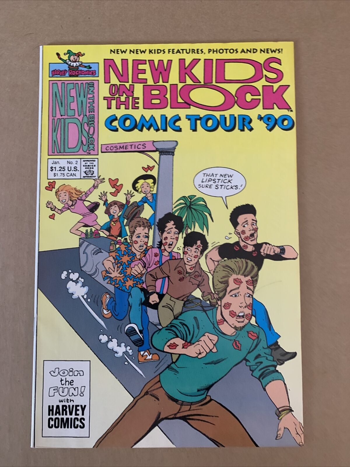 NEW KIDS ON THE BLOCK COMIC TOUR (1990 Series) #2 Comics Book | Comic ...