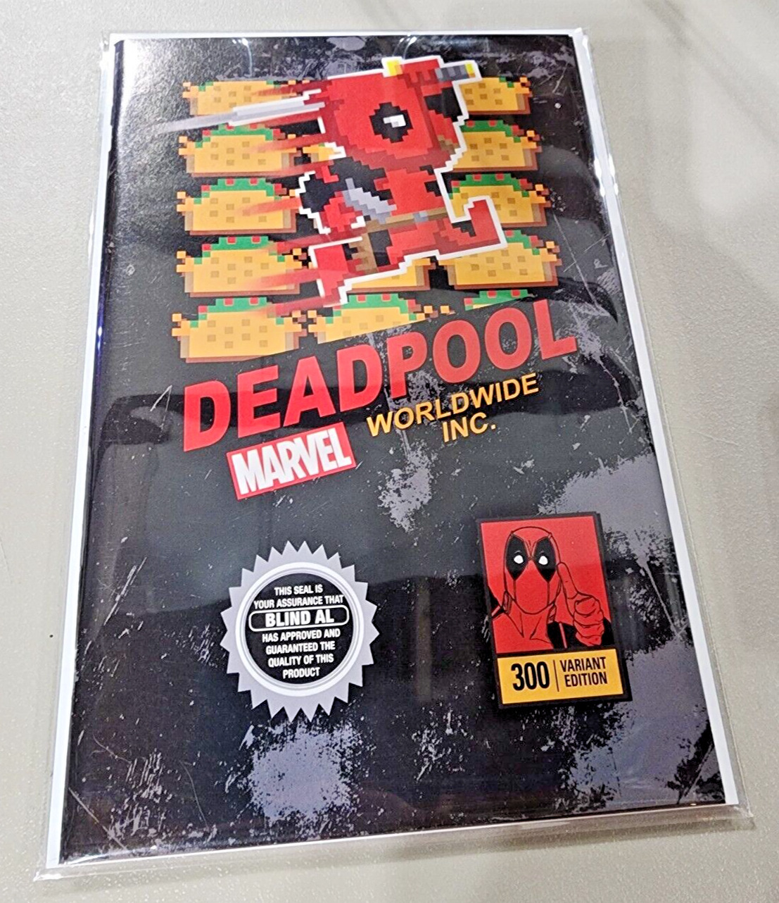 Despicable Deadpool #300 Super Mario VIDEO GAME 8-Bit Variant HOMAGE ...