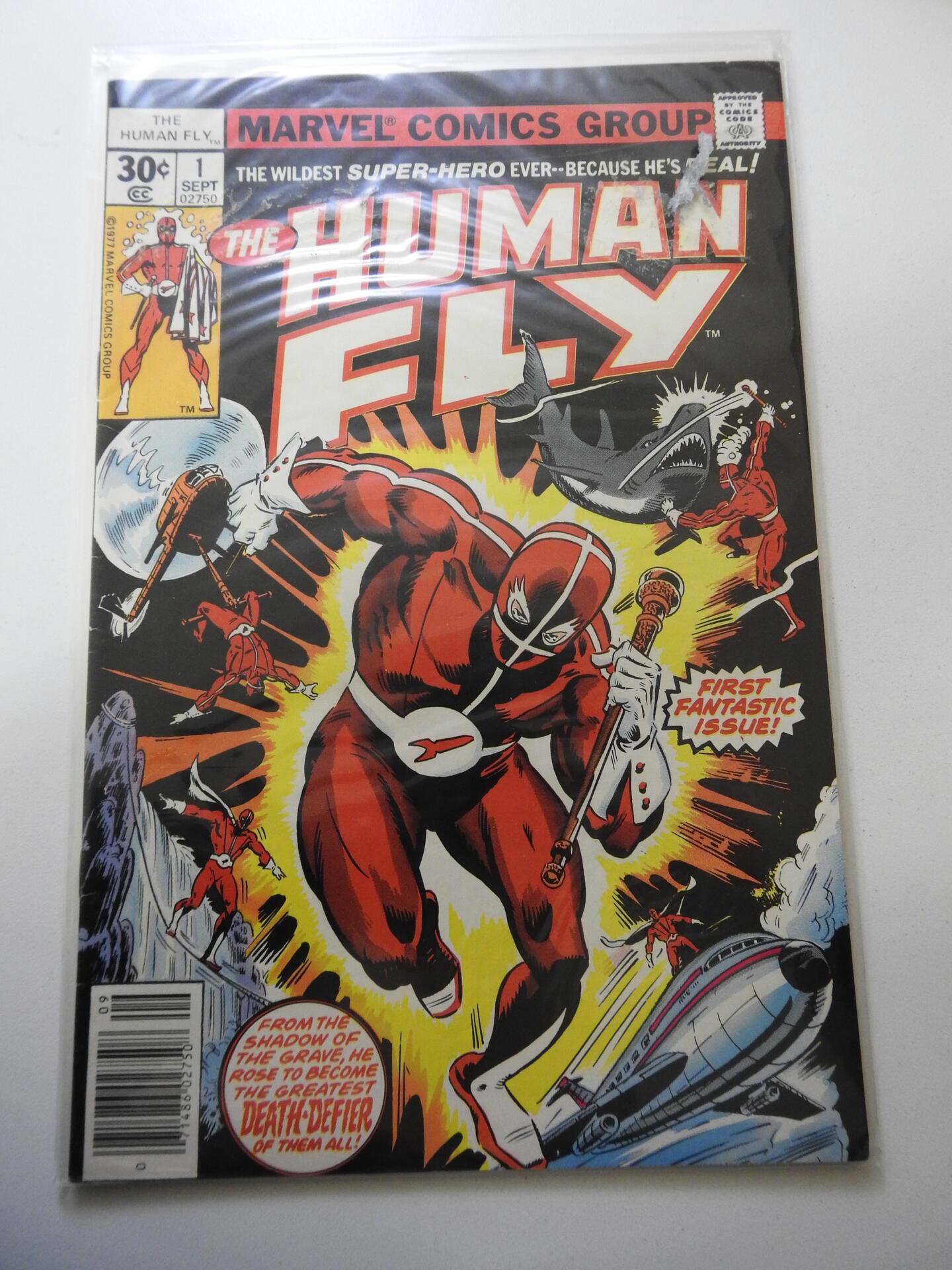 The Human Fly #1 (1977) | Comic Books - Bronze Age, Marvel, Human Fly ...