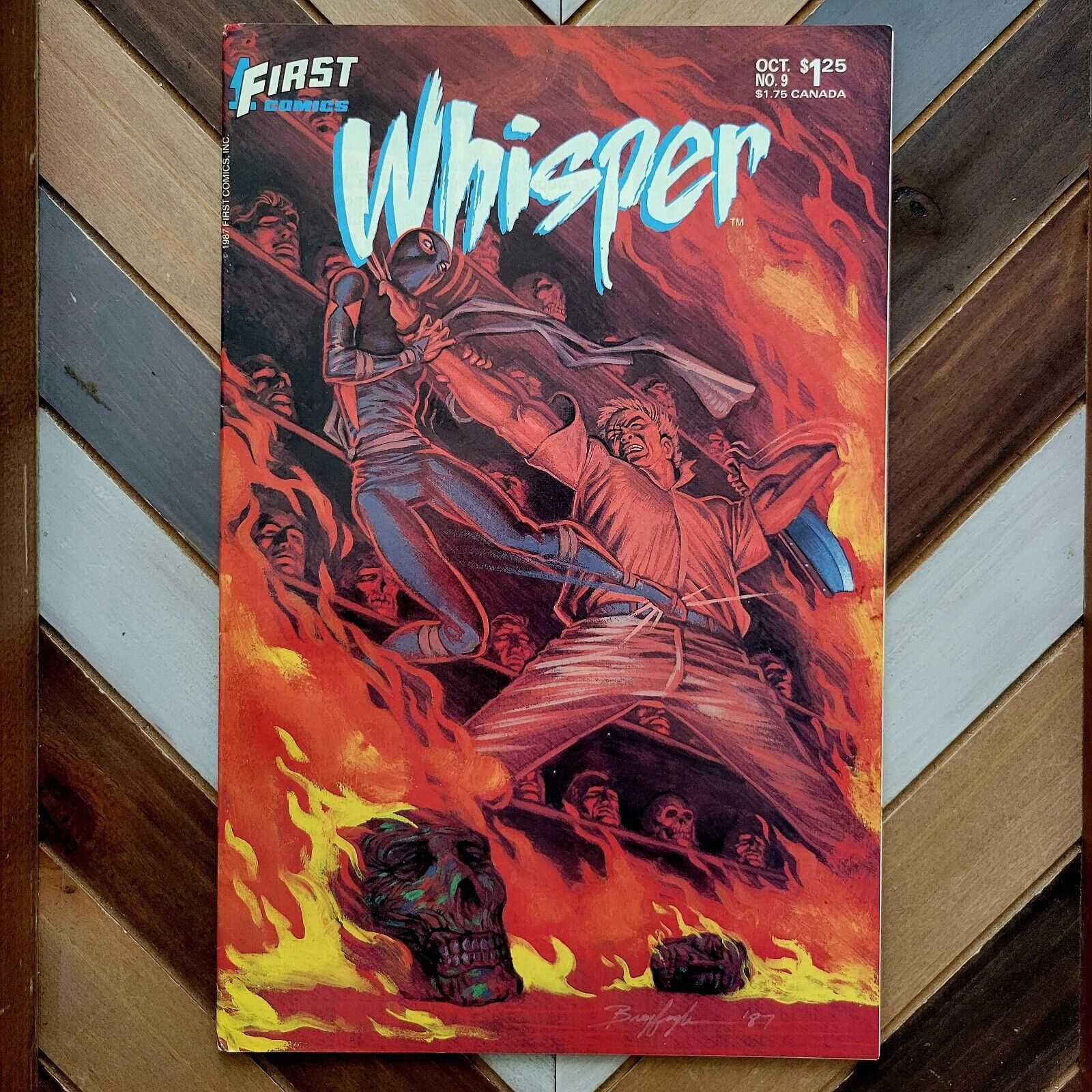 WHISPER #9 (First Publishing, 1986) "City of Angels" Storyline (Steven ...