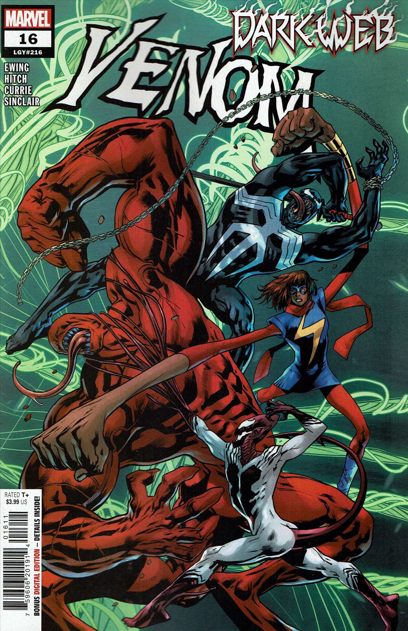 Venom (5th Series) #16 FN ; Marvel | 216 Dark Web | Comic Books ...