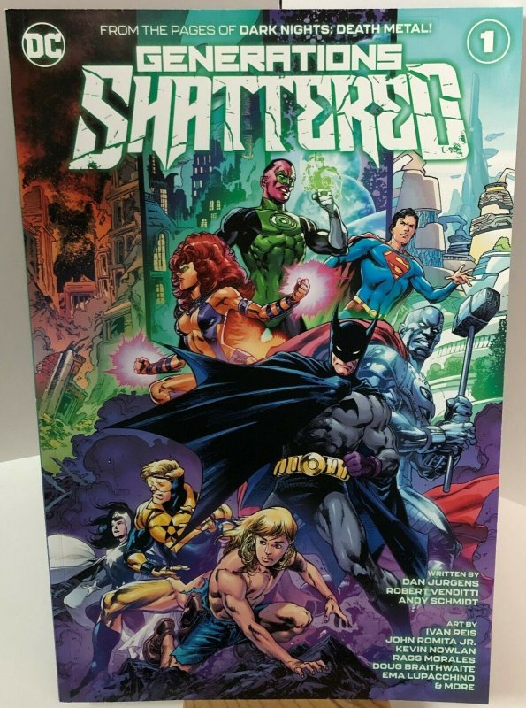 DC Generations Forged #1 Cover a & Generations Shattered #1 Cover A ...