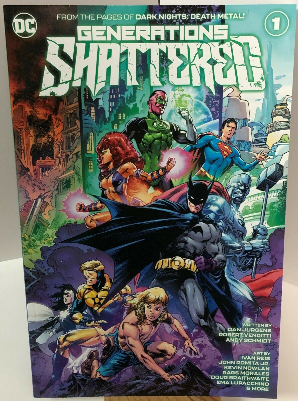 DC Generations Forged #1 Cover a & Generations Shattered #1 Cover A ...