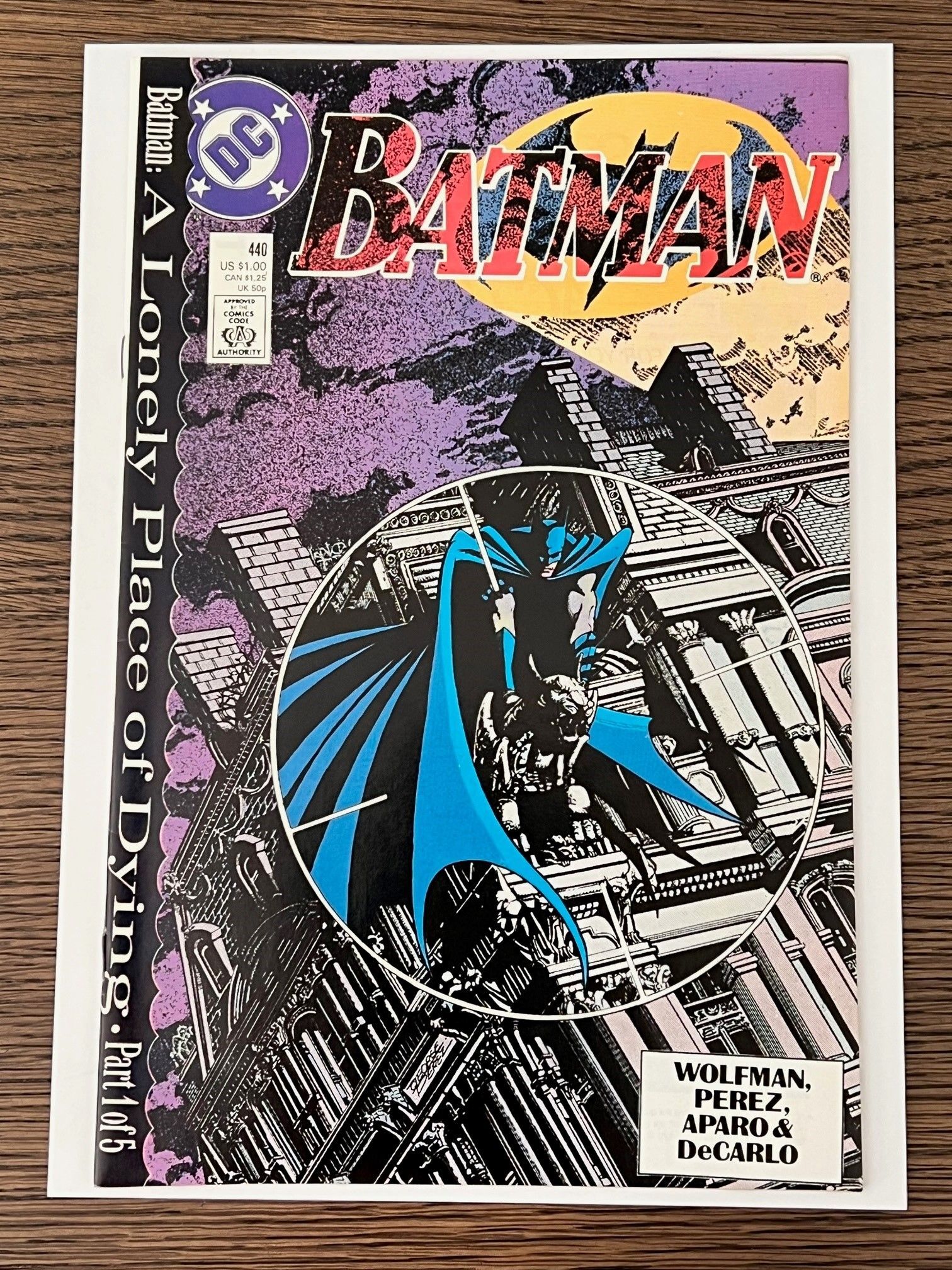 Batman #440 (1989). VF/NM. A Lonely Place of Dying, Part 1. | Comic ...