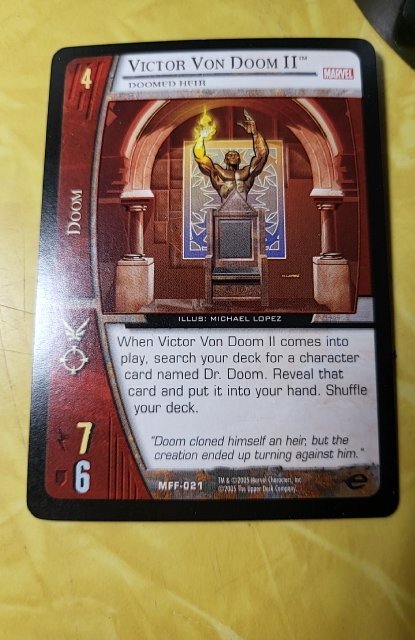 2004 Vs System Marvel Fantastic Four - Victor von Doom II | Comic ...