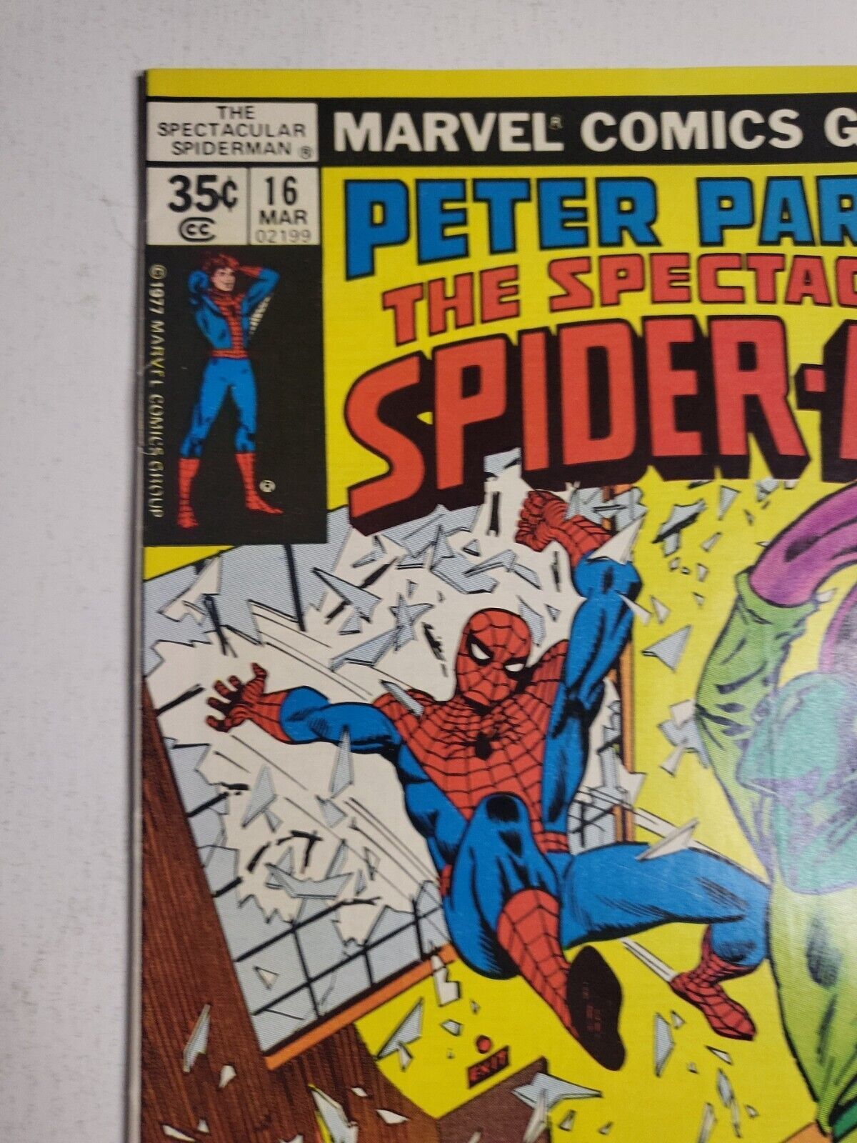 SPECTACULAR SPIDER-MAN #16: "The Beetle And The Badge!" (Marvel 1978 ...