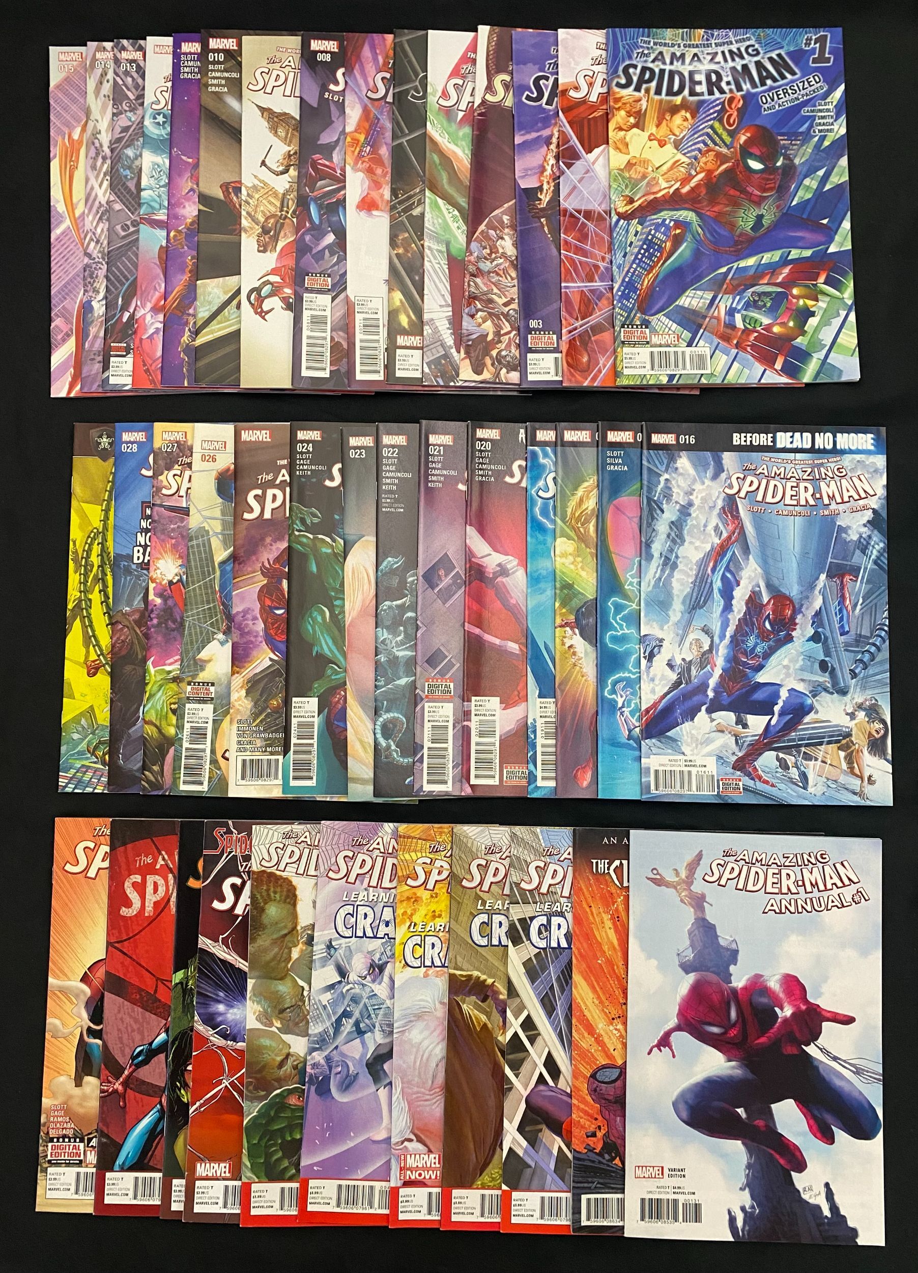 Amazing Spider-Man by Dan Slott - 40 book lot | Full Runs & Sets ...