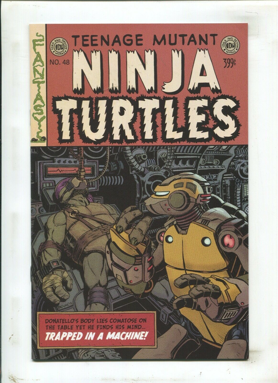 Teenage Mutant Ninja Turtles #48 - EC Horror Cover Homage (9.2) 2015 ...
