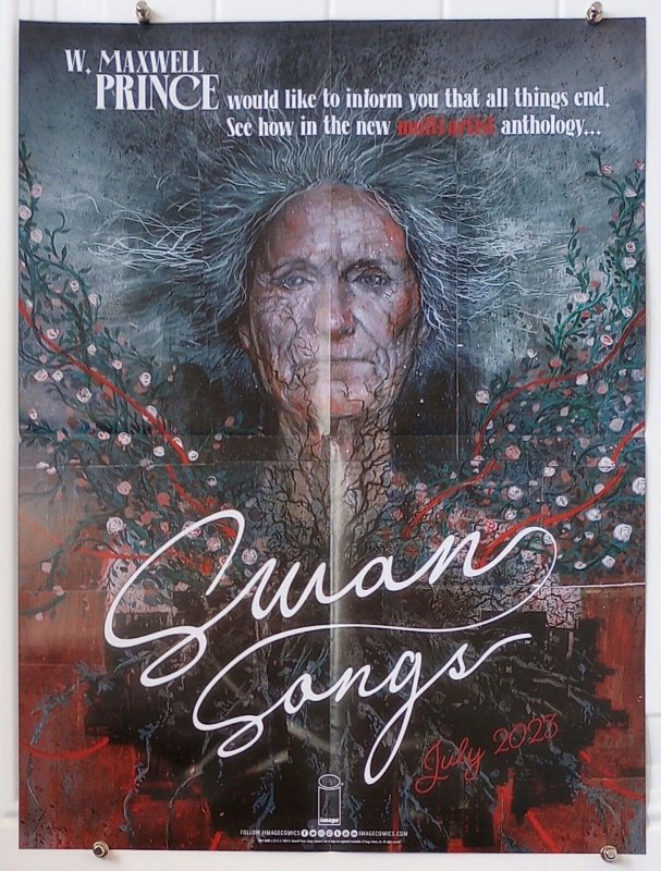 Swan Songs W Maxwell Prince 18 x 23 Folded Promo Poster Image (2023 ...