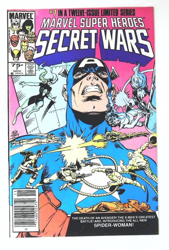 Marvel Super-Heroes Secret Wars #7, NM- (Actual scan) | Comic Books ...