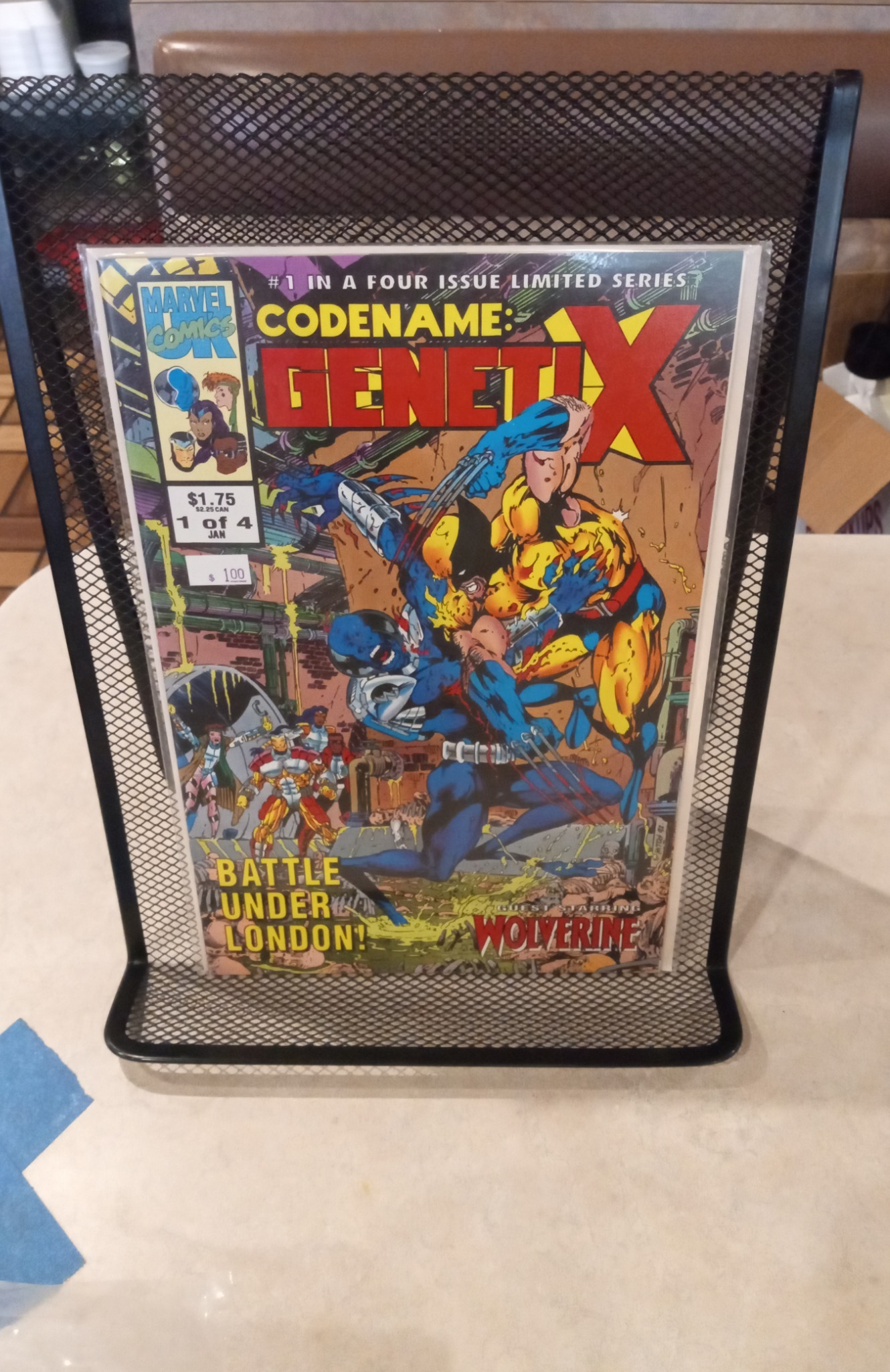 Codename: Genetix #1 (1993) | Comic Books - Modern Age, Marvel UK ...