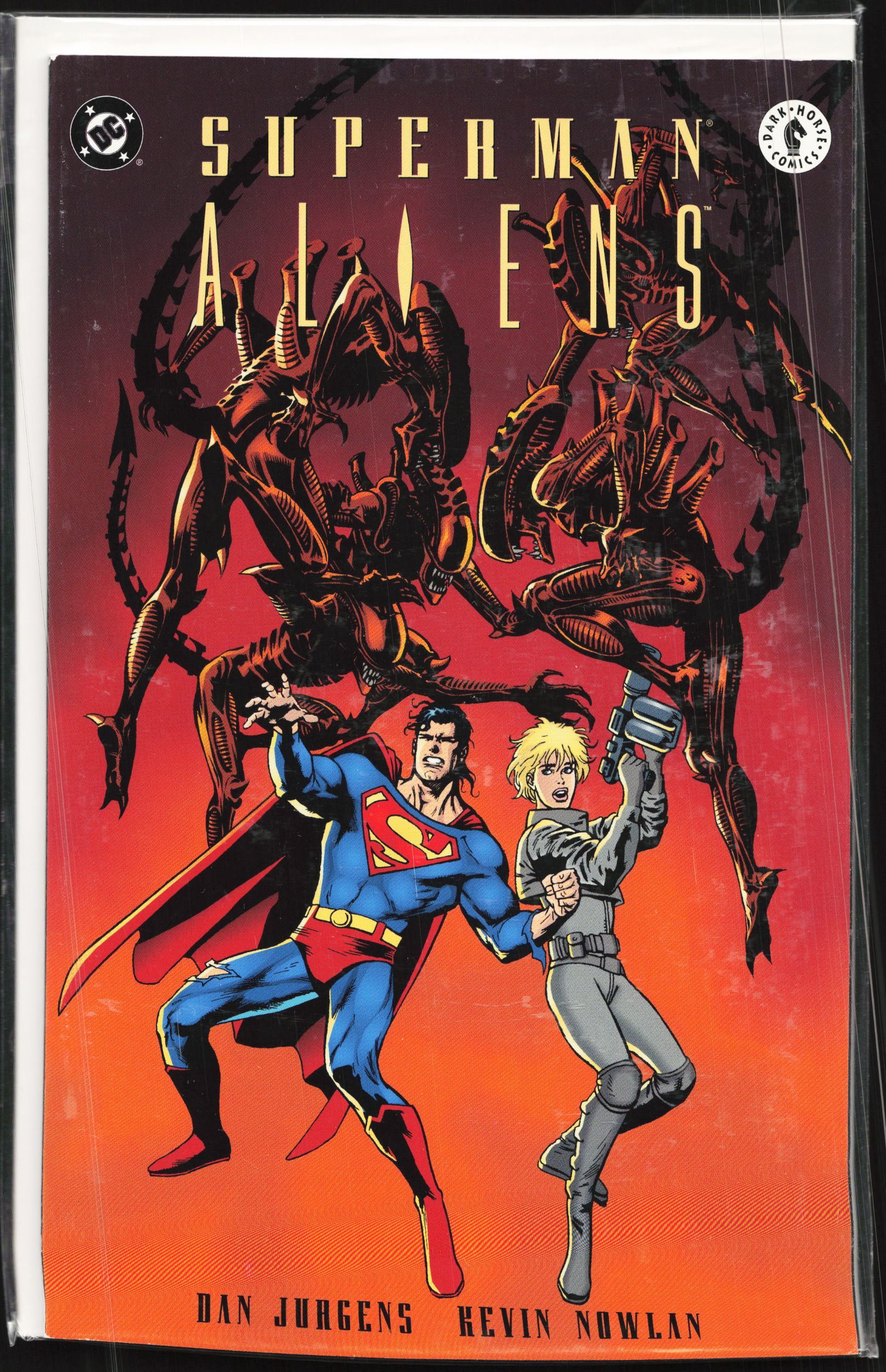 Superman vs. Aliens #2 (1995) | Comic Books - Modern Age, DC Comics ...