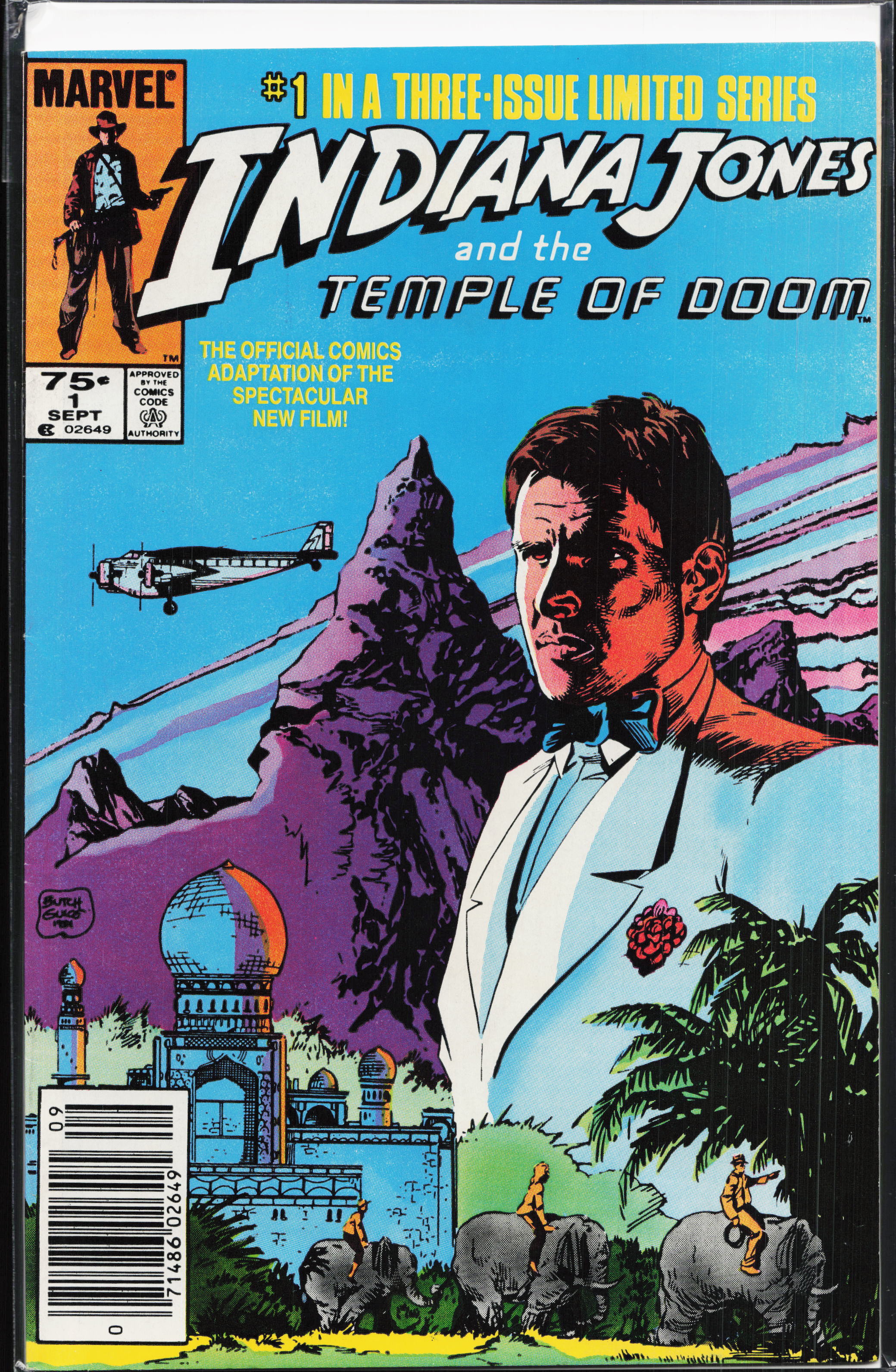 Indiana Jones and the Temple of Doom #1 Newsstand Edition (1984 ...