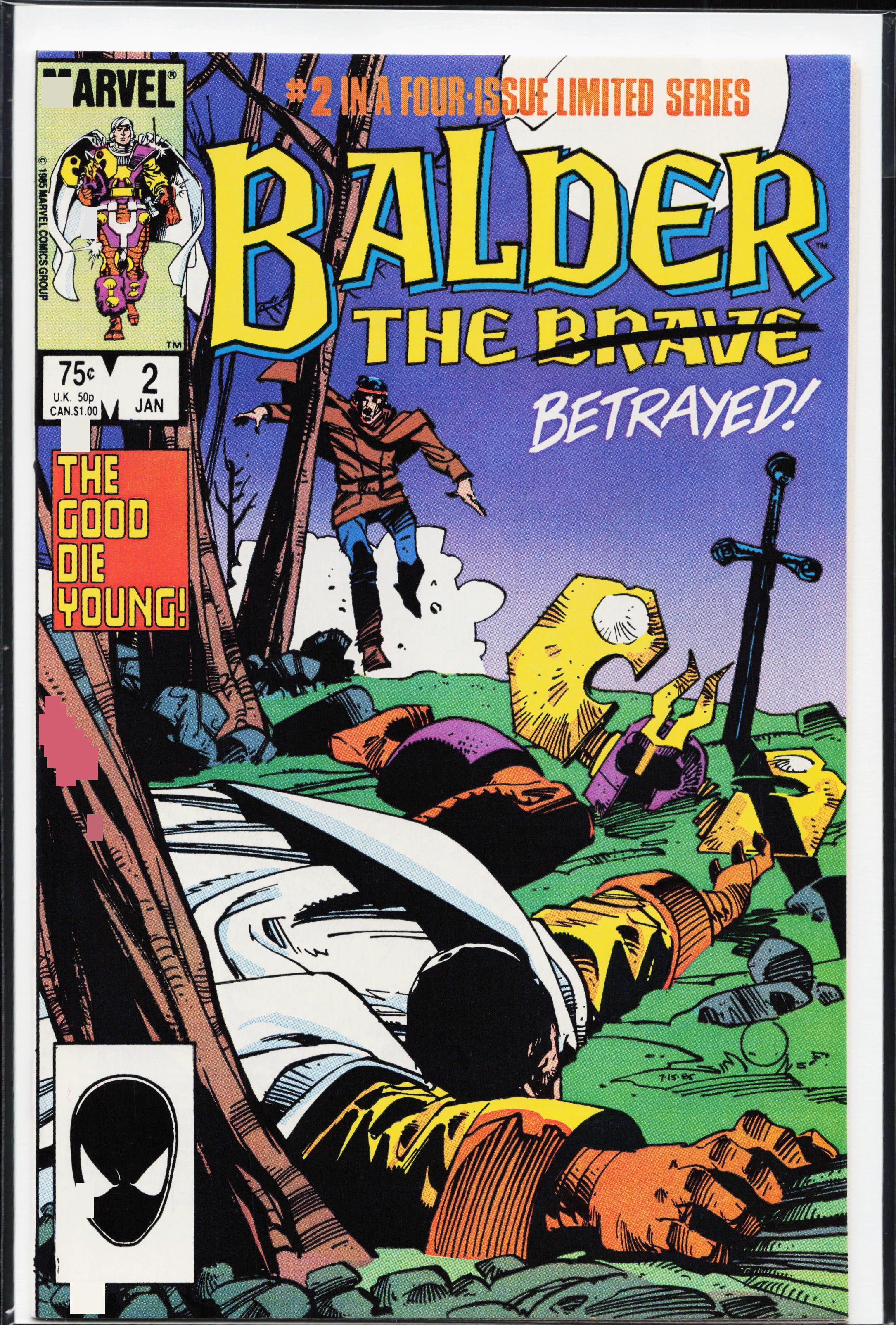 Balder the Brave #2 (1986) Balder the Brave | Comic Books - Copper Age ...