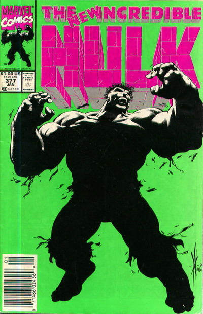 Incredible Hulk, The #377 (Newsstand) FN ; Marvel | Peter David - Dale ...