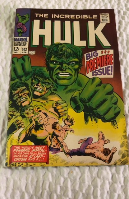 The Incredible Hulk #102 (1968)Asguard/the enchantress Fn/Vf | Comic ...