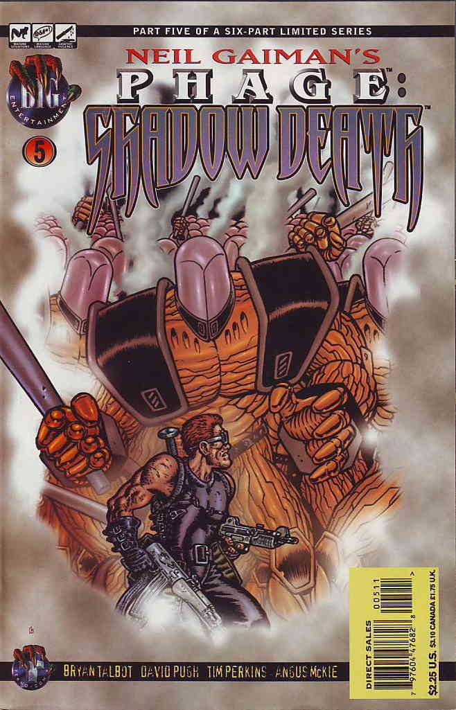 Phage: Shadow Death (Neil Gaiman's ) #5 VG ; Big | low grade comic ...