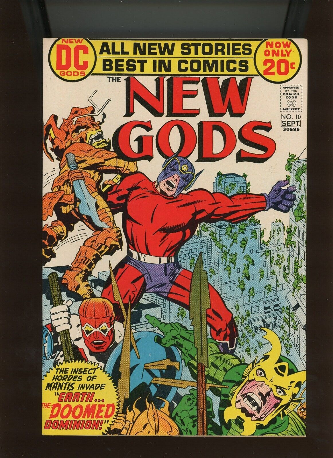 (1972) the New Gods #10: Bronze Age! Key! Iconic Jack Kirby Cover Art ...