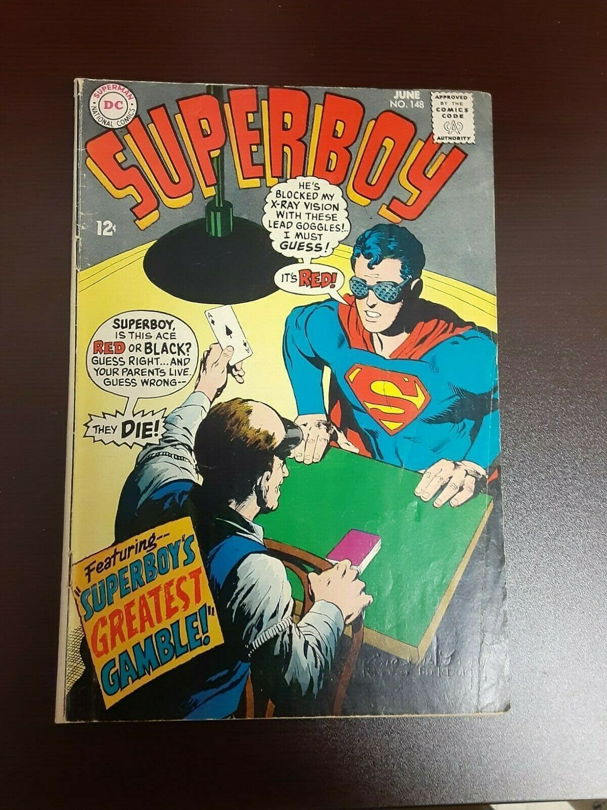 Superboy # 148 Cover art by Neal Adams, Leo Dorfman, Curt Swan, Jack ...