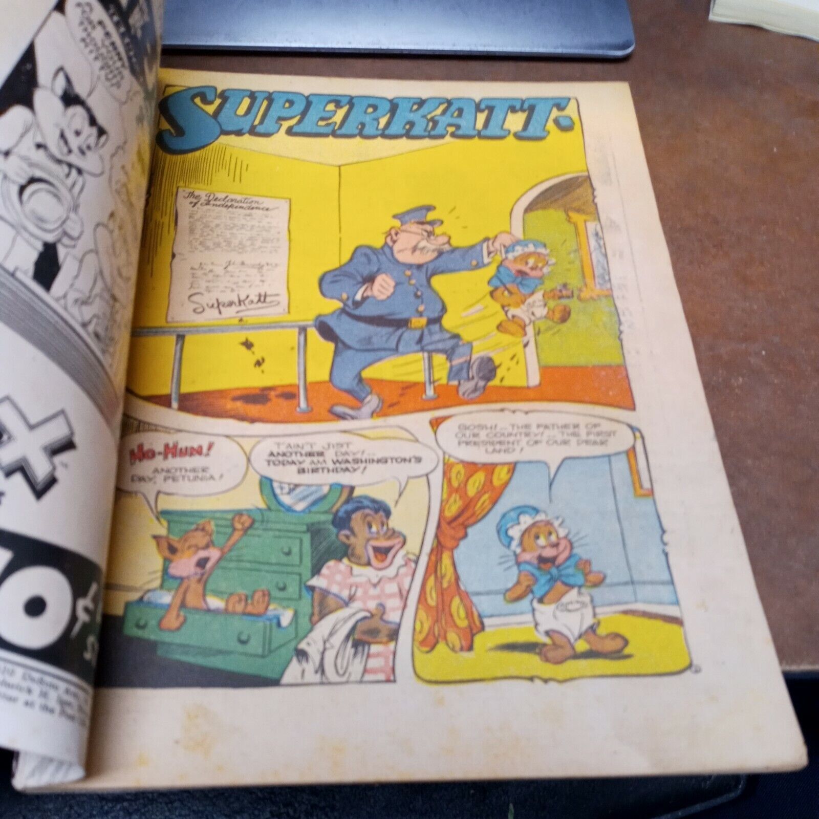 Giggle Comics #51 Golden Age 1947 Acg Cartoon Kids Abraham lincon cover ...