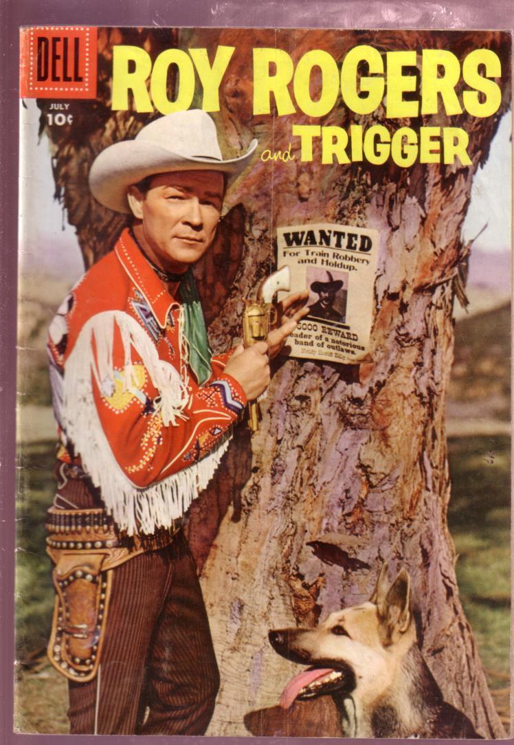 ROY ROGERS & TRIGGER #103 1956-PHOTO COVER-BUSCEMA ART VG / HipComic