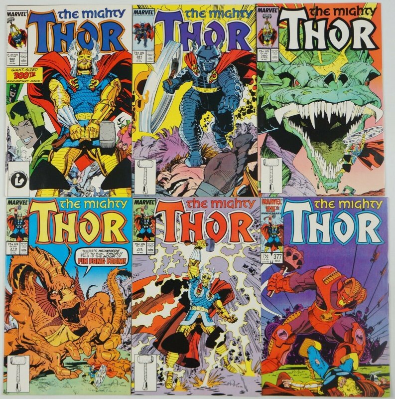 Thor #337-382 VF/NM complete run by Walter Simonson - Beta Ray Bill ...