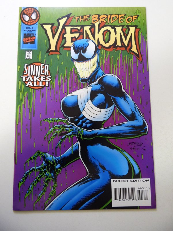 Venom: Sinner Takes All #3 (1995) FN/VF Condition | Comic Books ...