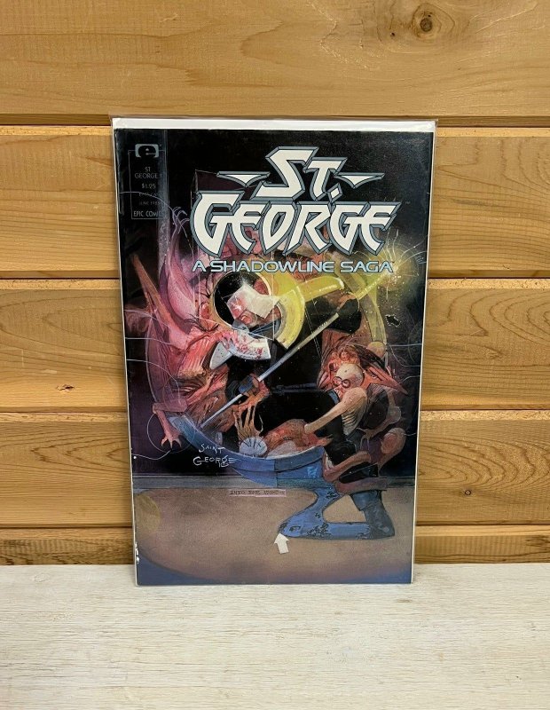 Epic Comics St. George A Shadowline Saga #1 Vintage 1988 | Comic Books ...