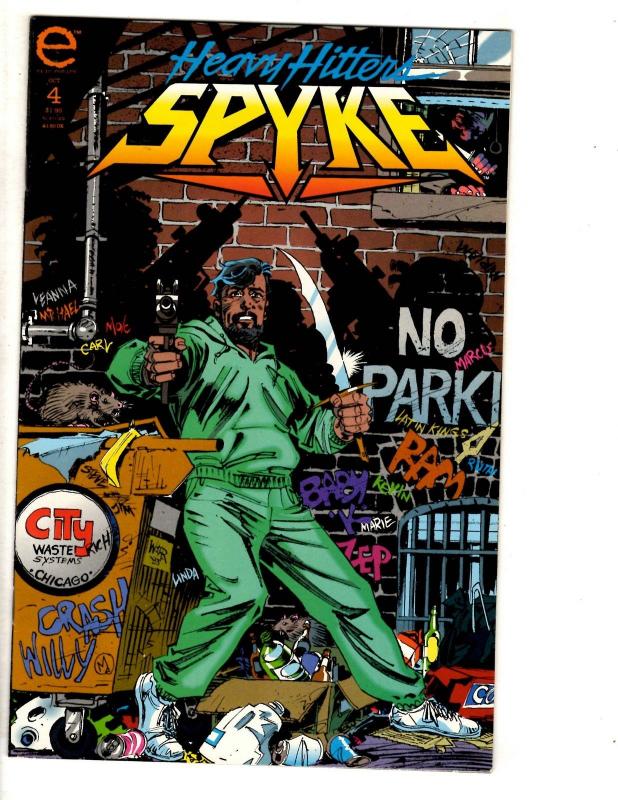 8 Marvel Epic Comics Heavy Hitters Spyke # 1 2 3 4 + Terrarists # 1 2 3 ...
